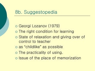 A methodical history of language teaching | PPTX