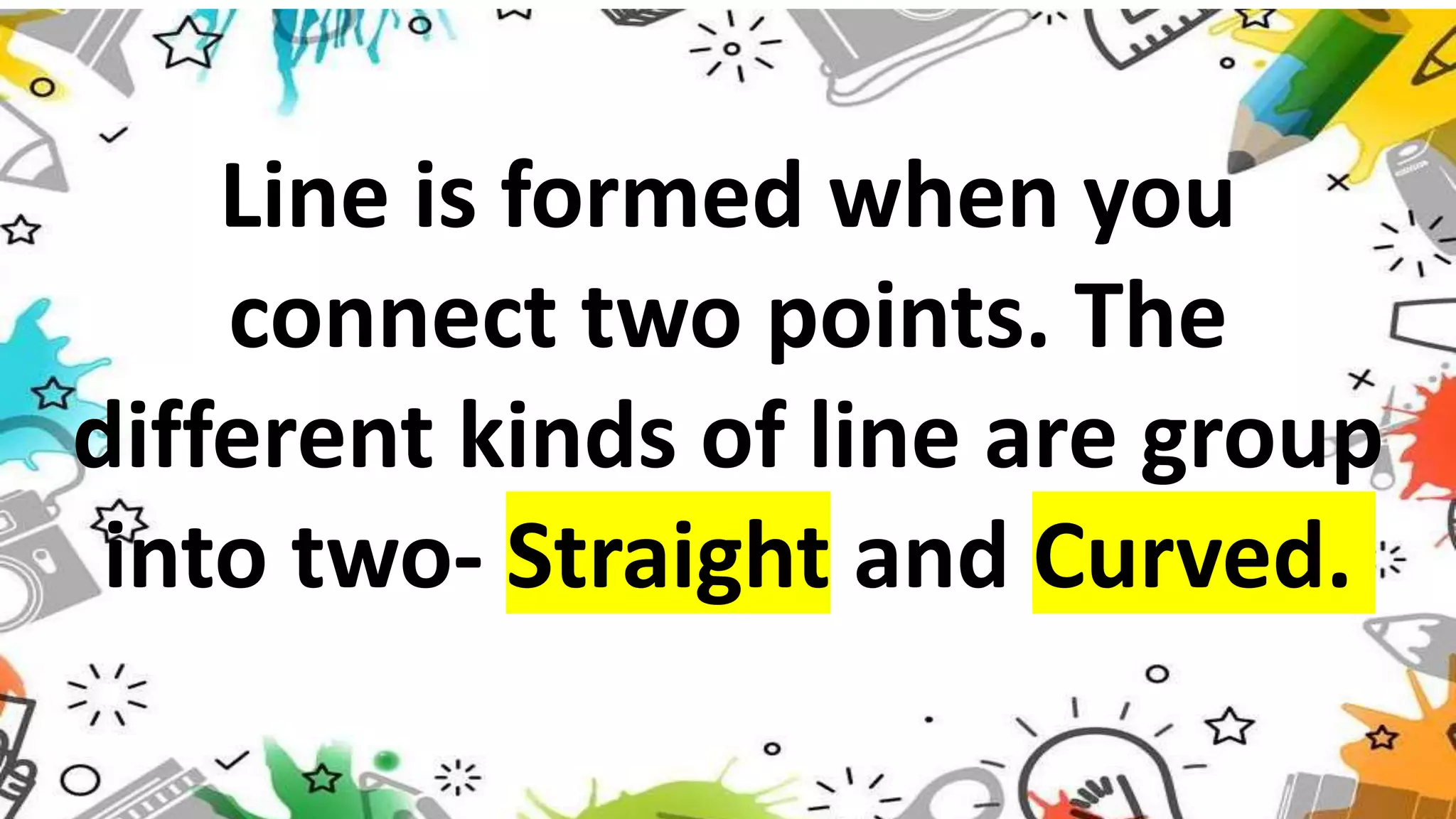 ARTS 3 - Lines - Kinds of Lines | PPTX