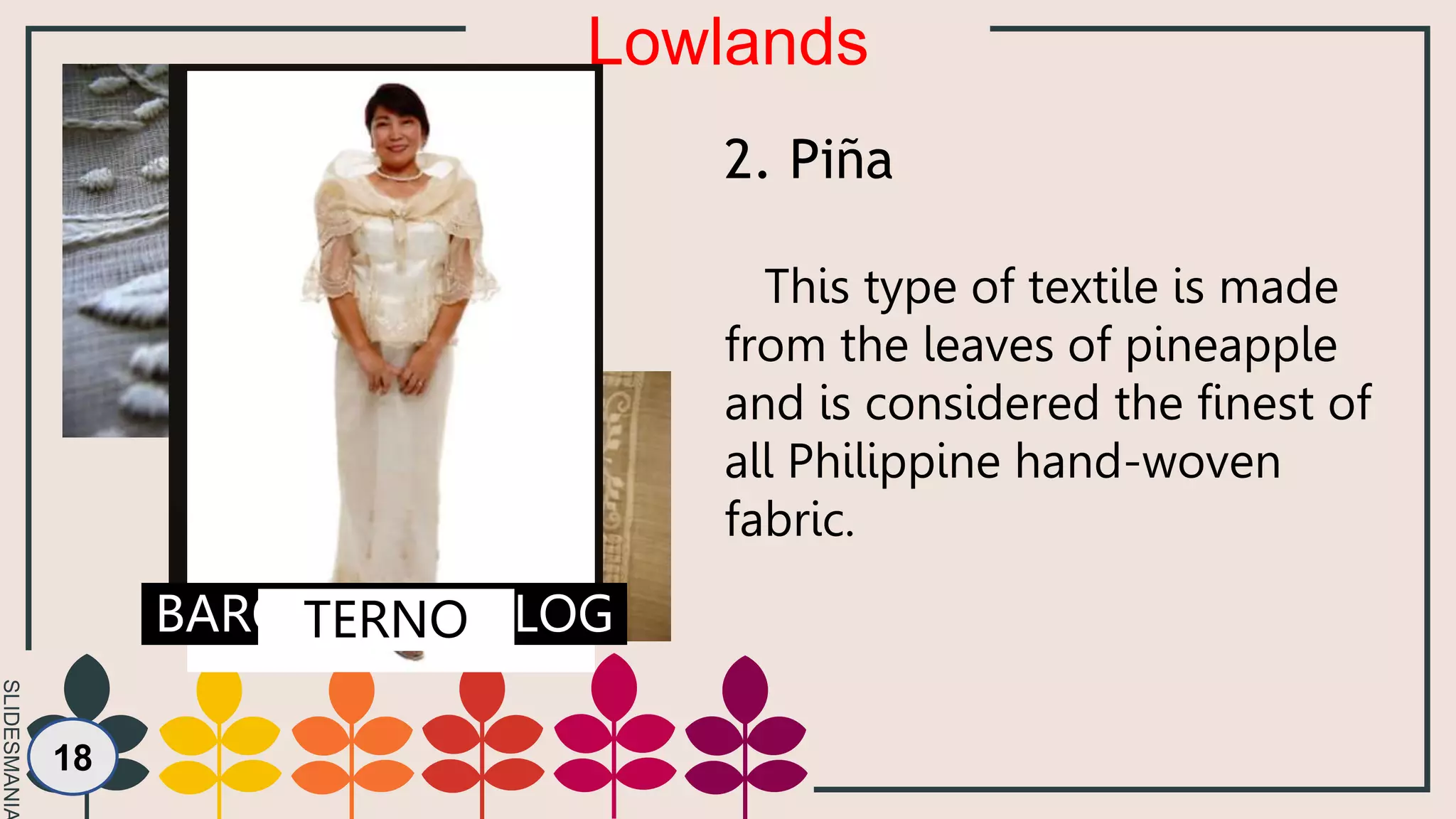 Attire, Fabric and Tapestries in Luzon | PPTX