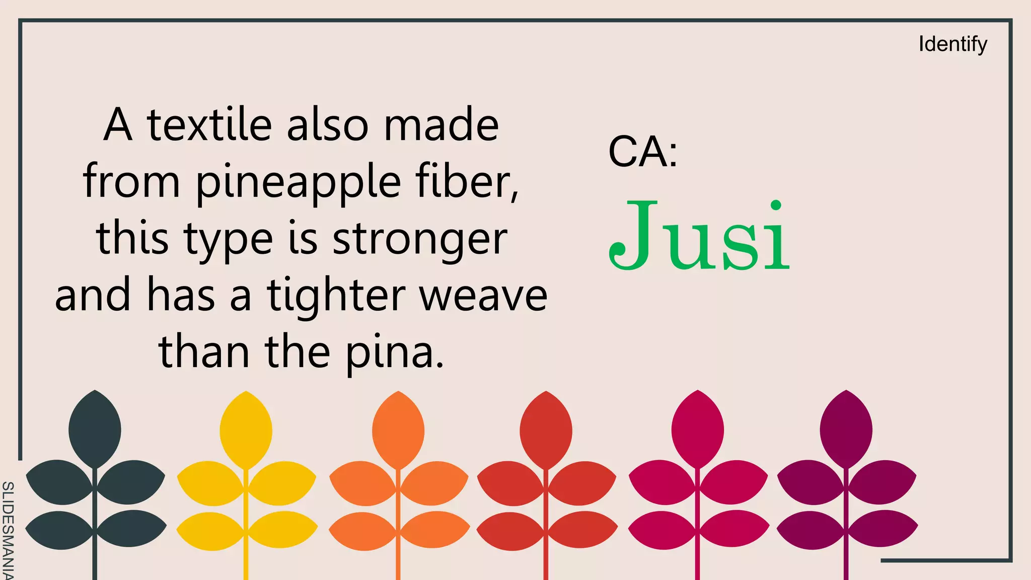 Attire, Fabric and Tapestries in Luzon | PPTX