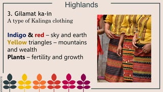 Attire, Fabric and Tapestries in Luzon | PPTX