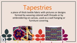 Attire, Fabric and Tapestries in Luzon | PPTX