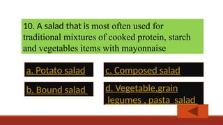 week 2- CLASSIFICATION OF salad according to ingredients.pptx