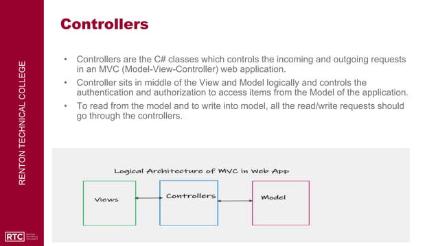 Week 2- Controllers in ASP .NET Core MVC Web Application.pptx