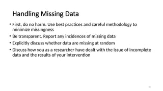 Guidelines for Data Quality and Preprocessing | PPTX | Technology ...
