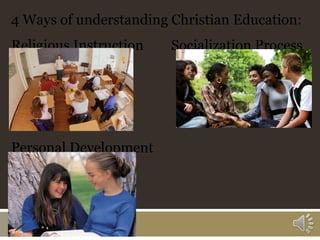 PowerPoint - Definitions of Curriculum and Christian Education | PPT
