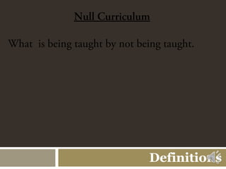 PowerPoint - Definitions of Curriculum and Christian Education | PPT