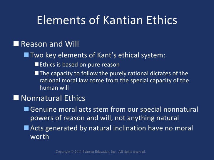 Week 2 ethical living and kantian ethics