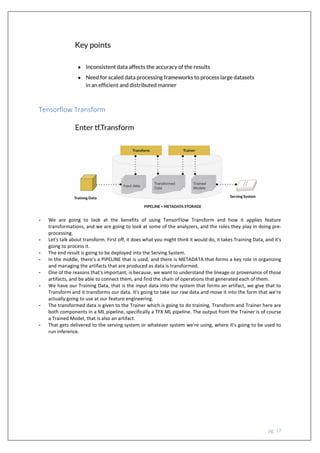 Machine Learning Data Life Cycle in Production (Week 2 feature ...