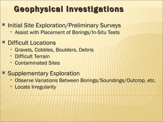 Week 2 geophysical survey | PPT
