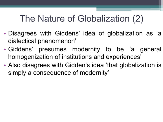 Glocalization: Time-Space and Homogeneity-Heterogeneity | PPTX