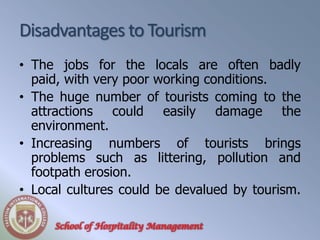 Week 2 impacts of tourism | PPTX