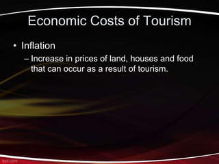 Impacts of tourism | PPTX