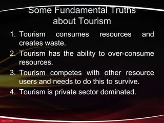 Impacts of tourism | PPTX