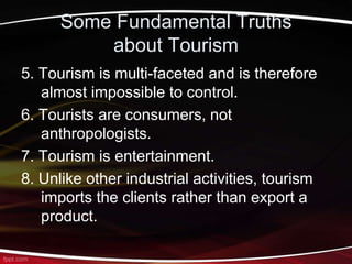 Impacts of tourism | PPTX