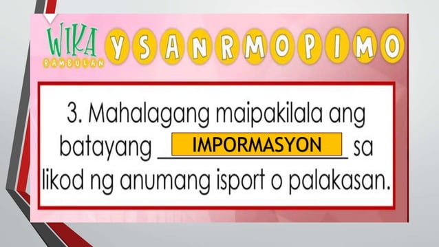 WEEK 2 - KATANGIAN AT ANYO NG SULATING ISPORTS.pptx