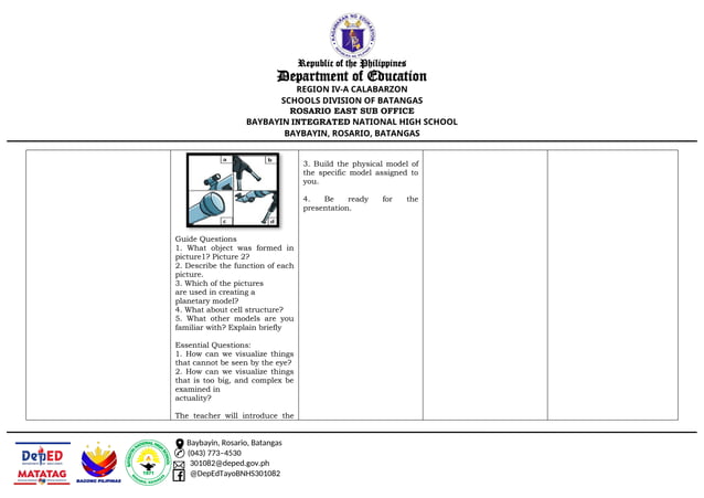 Week two - MATATAG.docx daily lesson plan | DOCX
