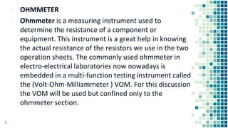 ELECTRONICS-GRADE 7-WEEK 2-MEASURING TOOLS | PPTX