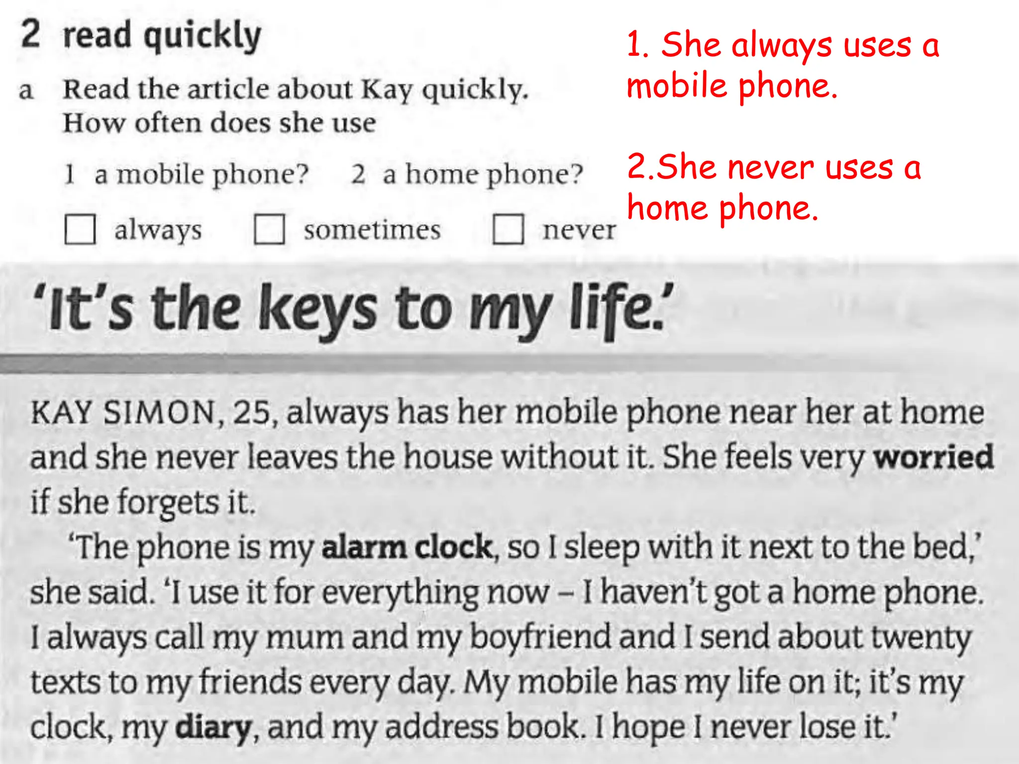 Week 2 - Mobiles and daily activities.pptx | Free Download