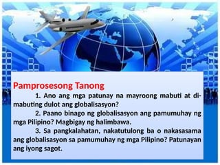 WEEK 2-PAGHARAP SA HAMON NG GLOBALISASYON.pptx