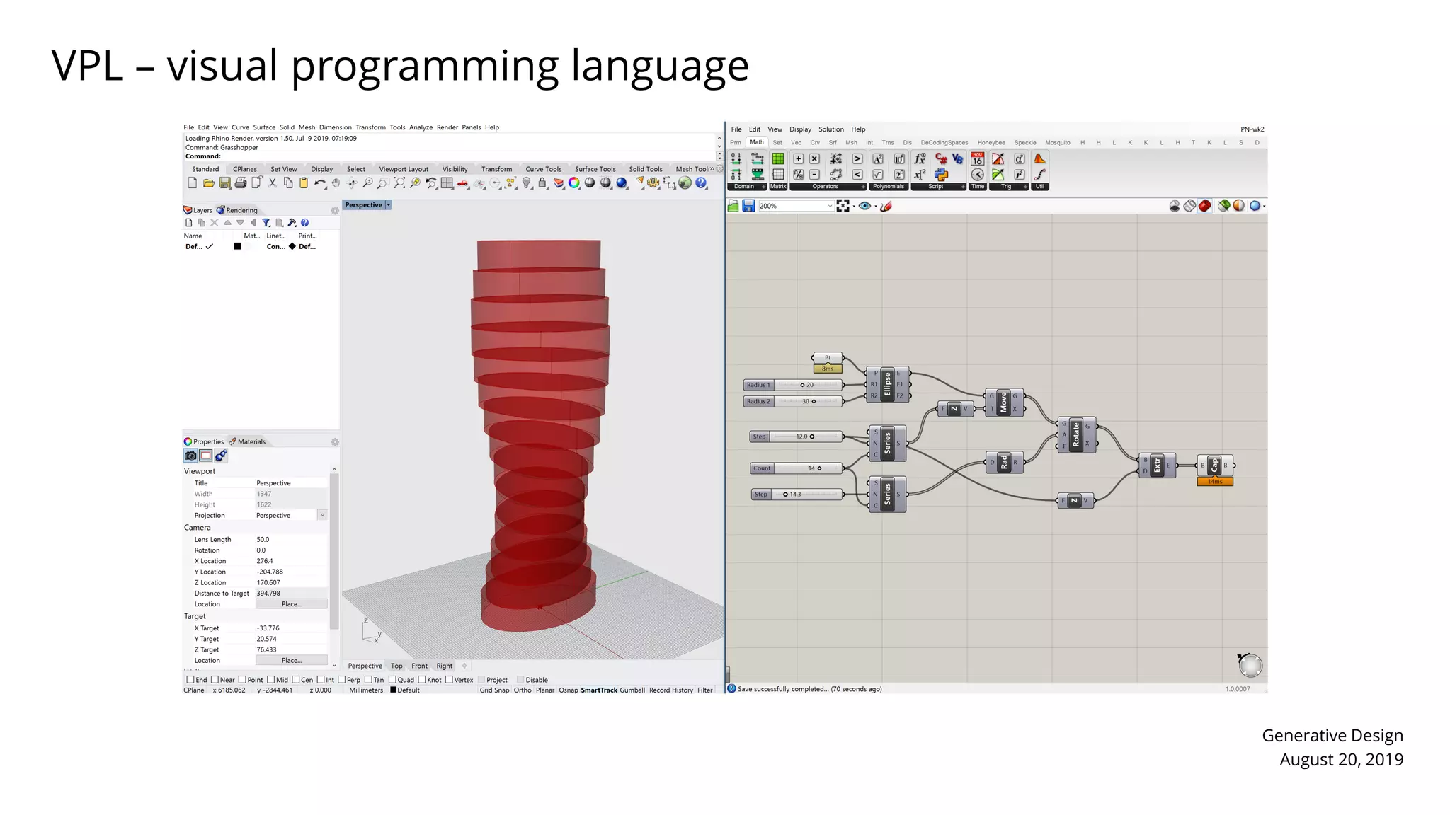 Generative Design - Week 2 - Parametric modeling in rhino and grasshopper | PDF