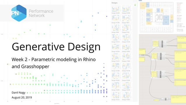 Generative Design - Week 2 - Parametric modeling in rhino and grasshopper | PDF | Computing ...