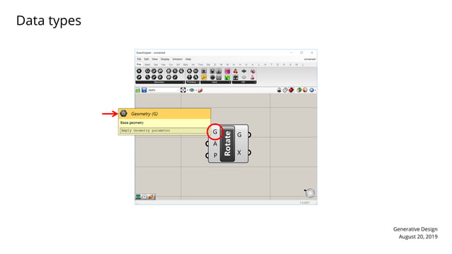 Generative Design - Week 2 - Parametric modeling in rhino and grasshopper | PDF | Computing ...