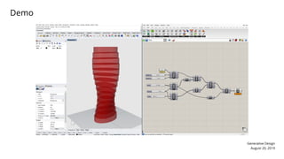 Generative Design - Week 2 - Parametric modeling in rhino and grasshopper | PDF