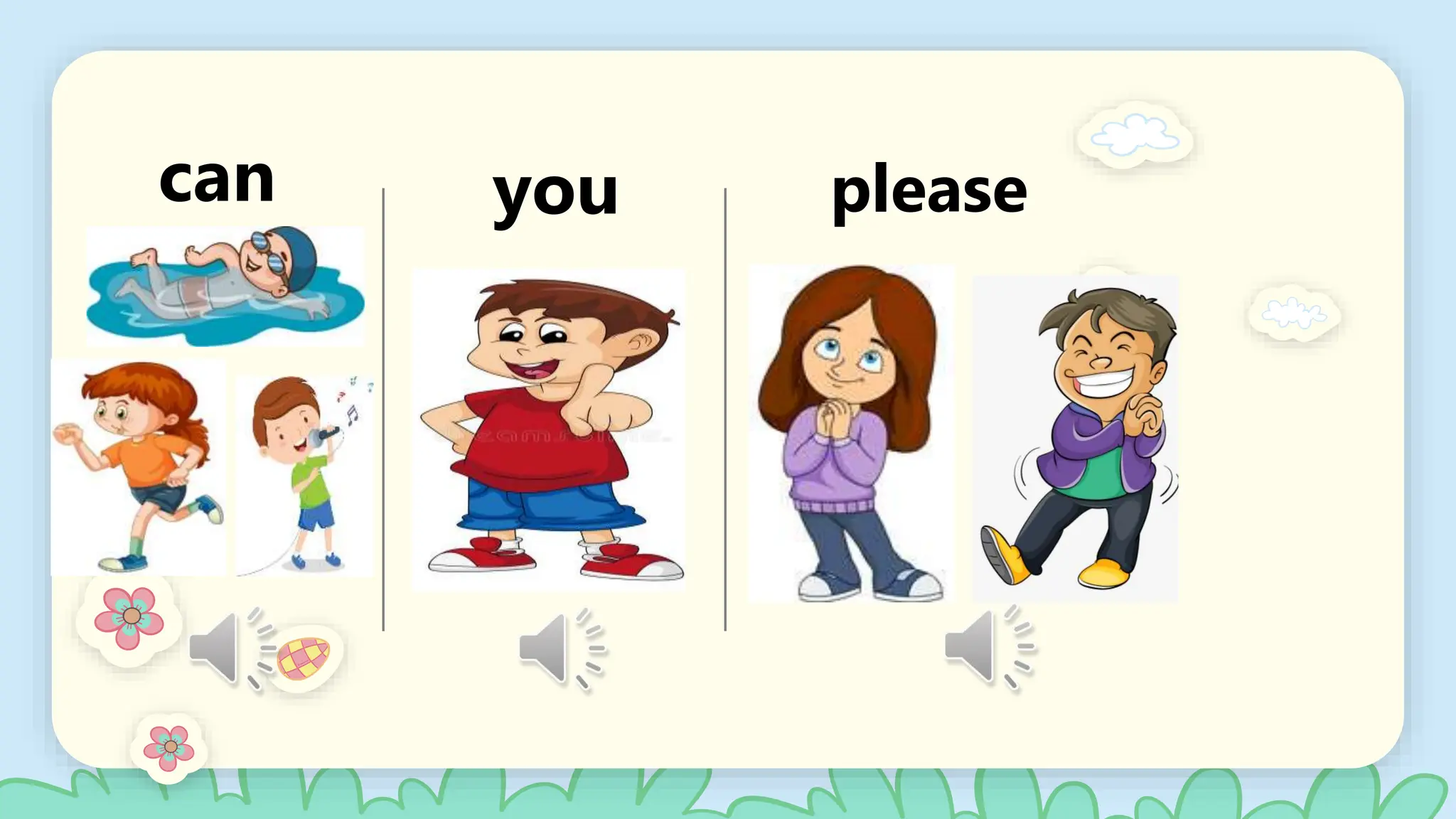 Greeting powerpoint slide for kids( 4-6 years old) | PPTX