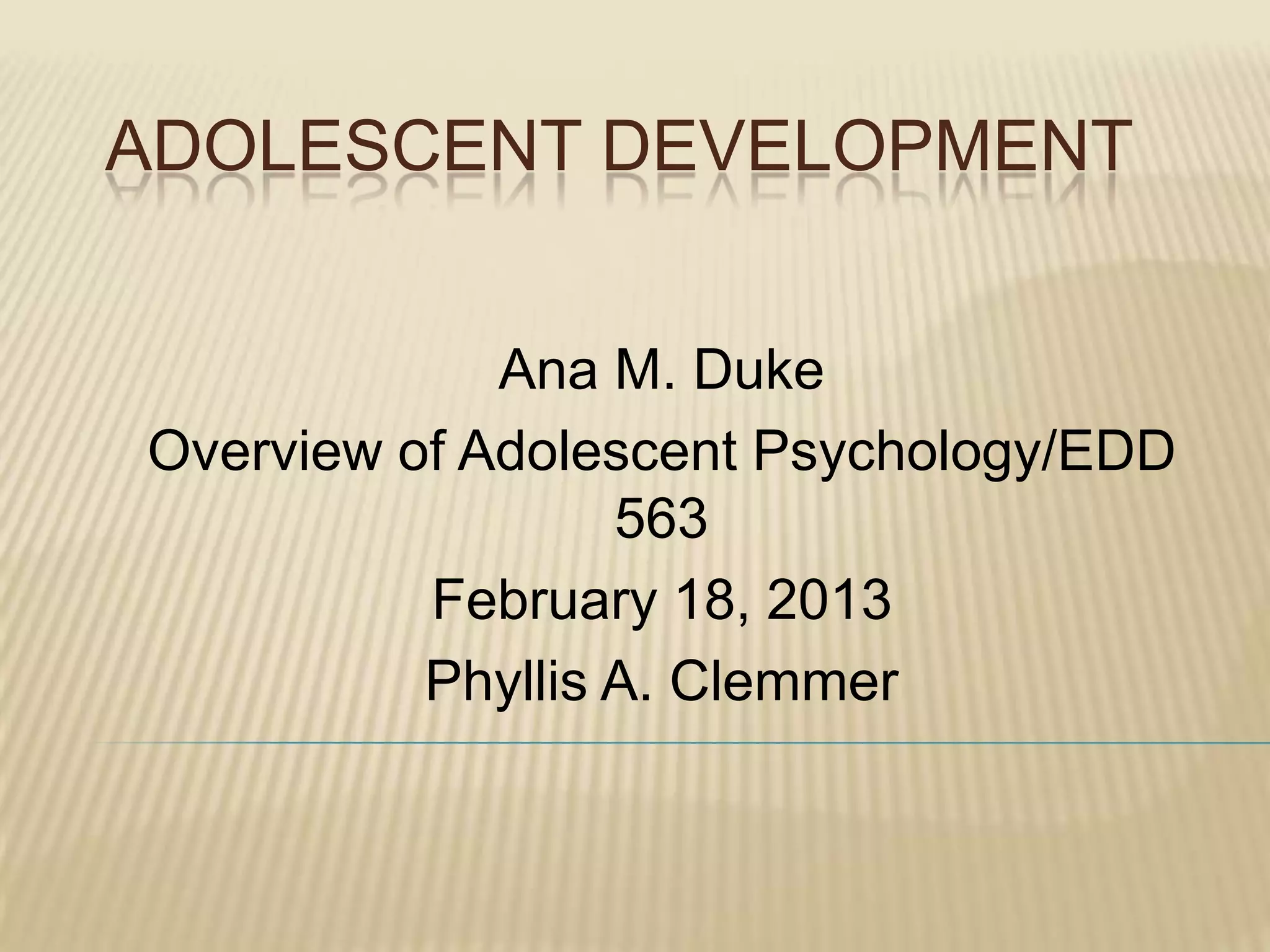 Week 2 presentation-ana duke | PPTX