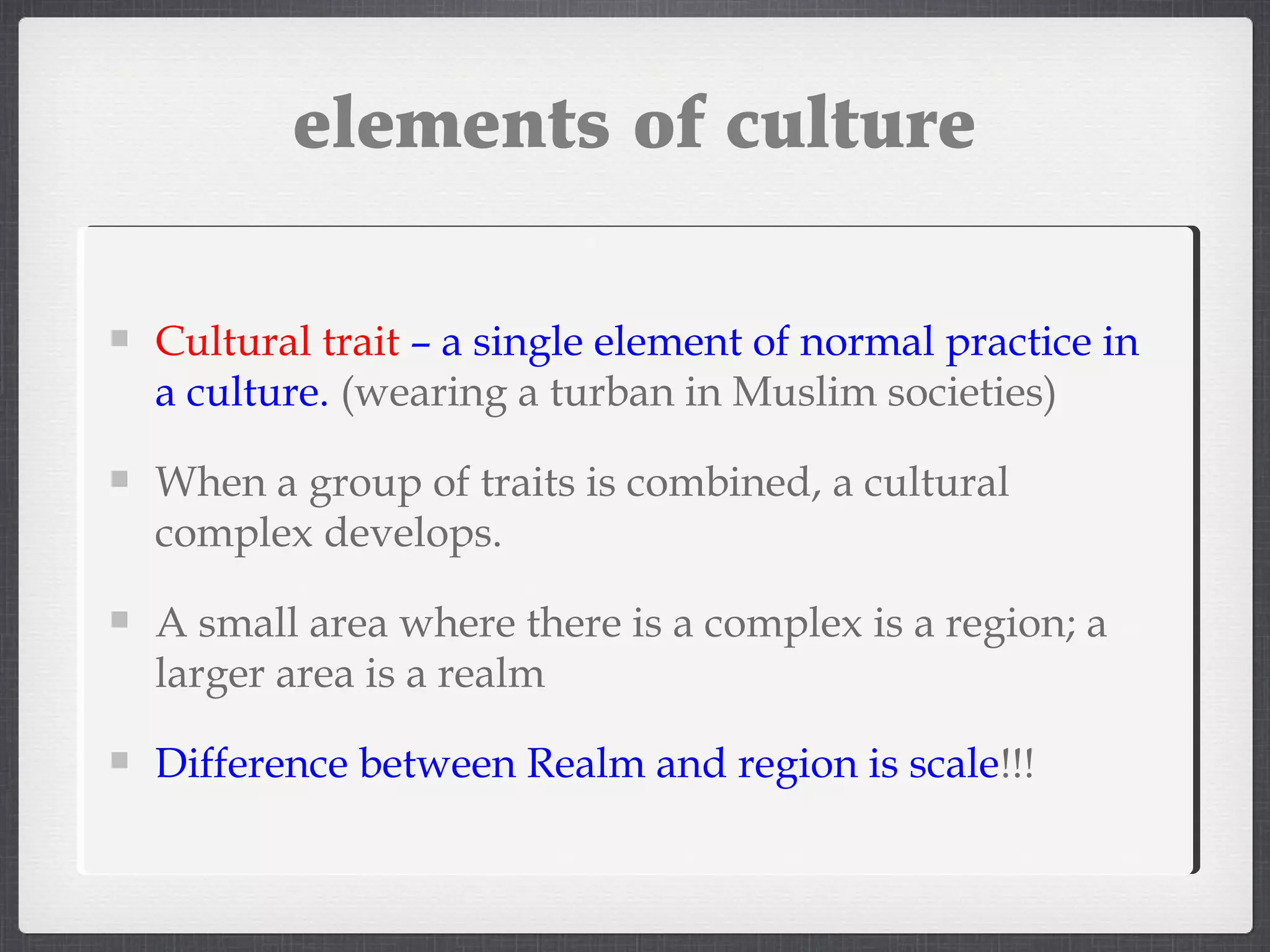 Regions and Culture | PPT