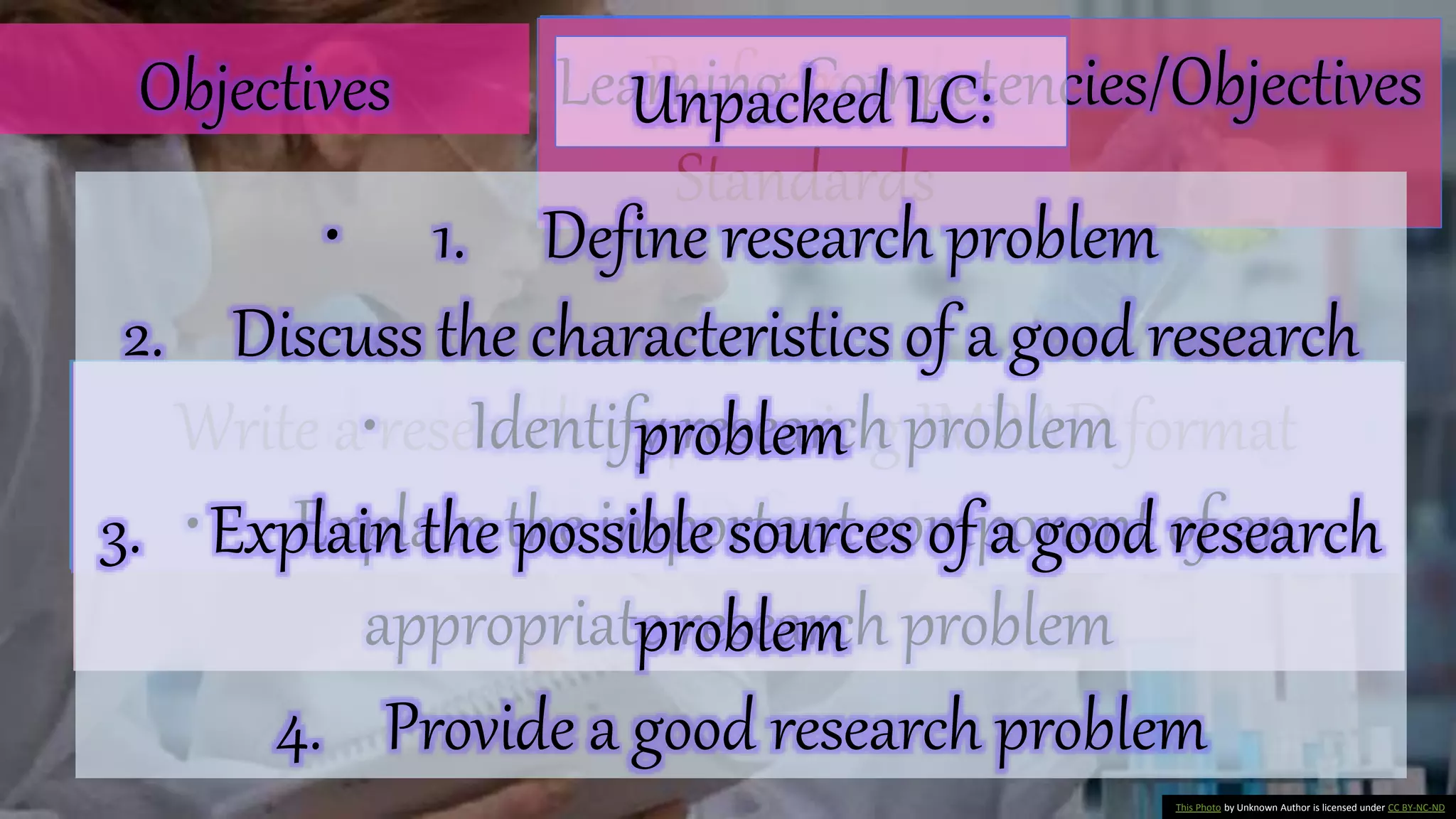 Week 2 research problem | PPT