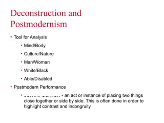 Week 2 Semiotics and Deconstruction | PPT
