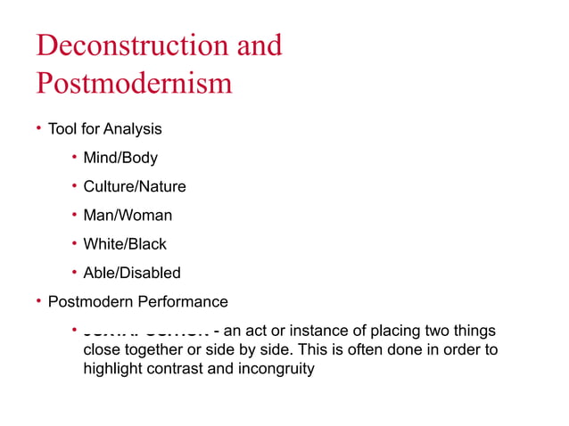 Week 2 Semiotics and Deconstruction | PPT Week 2 Semiotics and Deconstruction | PPT