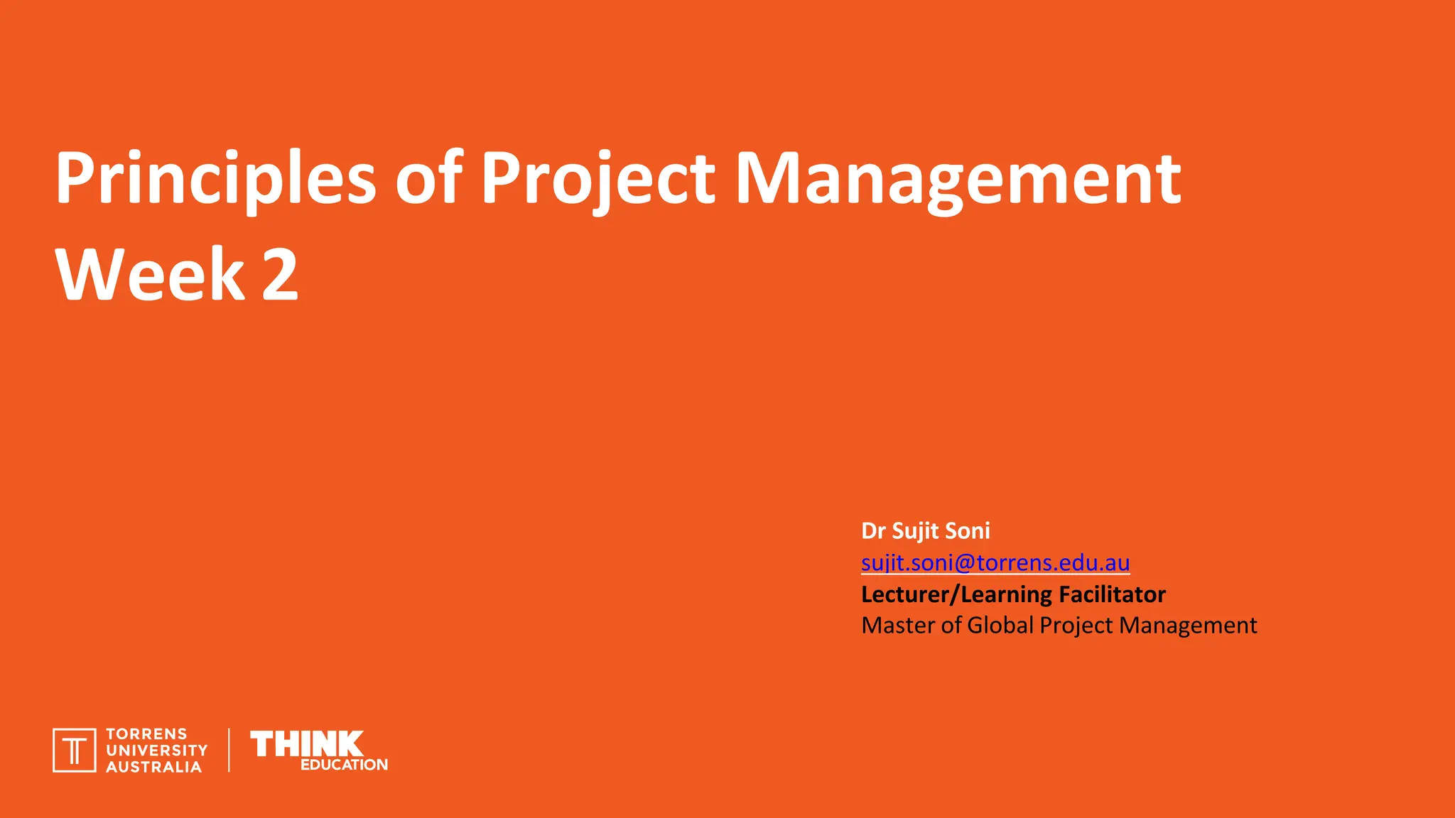 Principles of Project Management | PDF
