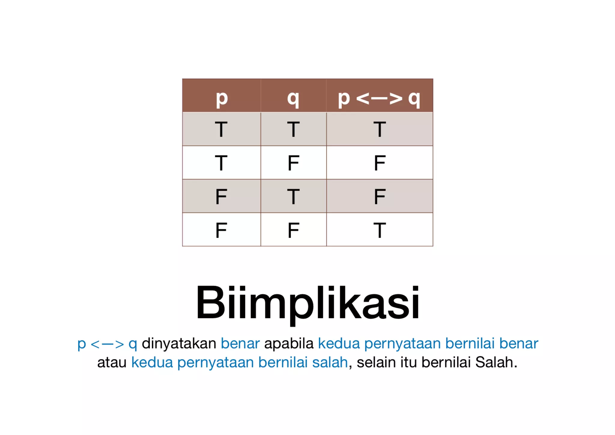 Week 2 - Tabel Kebenaran | PDF