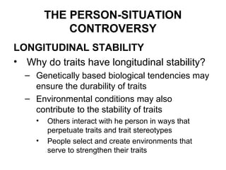 Trait Approaches to Personality | PPT