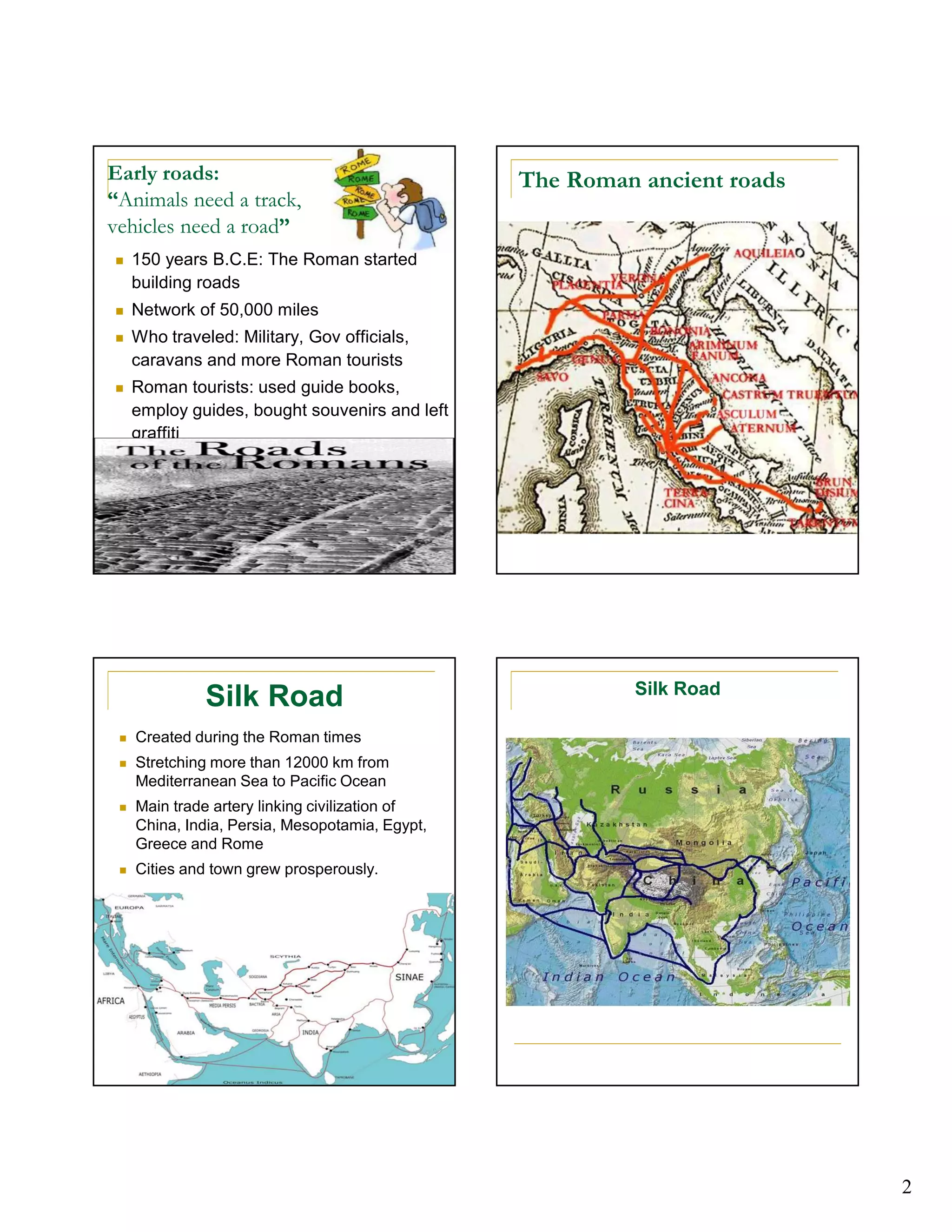 Week 2. tourism through the ages 08.09 ver2 | PDF