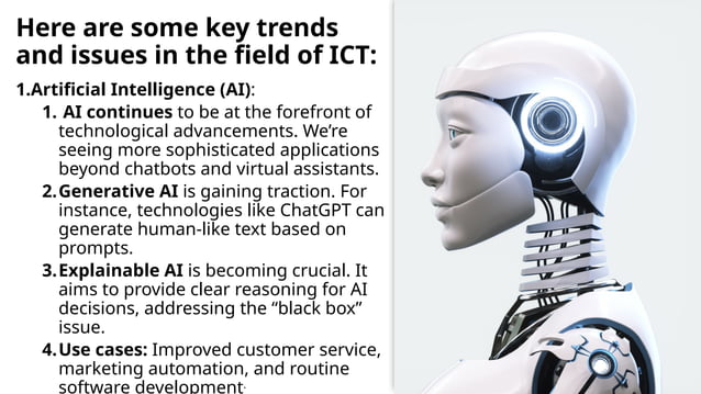 Grade 7 ICT Trends and Issues in ICT - MATATAG.pptx | Internet | Computing
