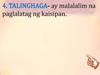 WEEK 2-TULA matatag curriculum Fil 7 pptx | PPTX