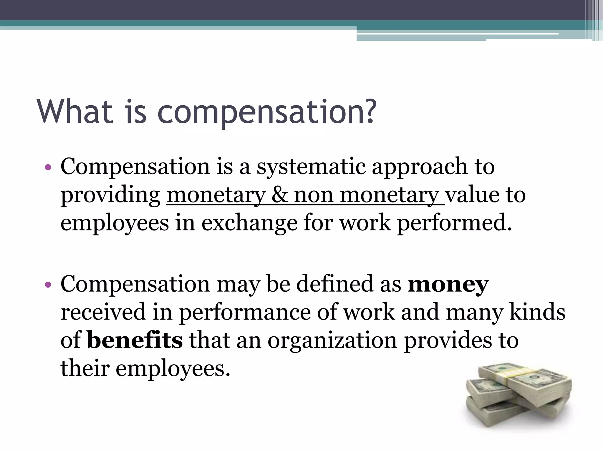 Compensation and Performance Management | PPTX