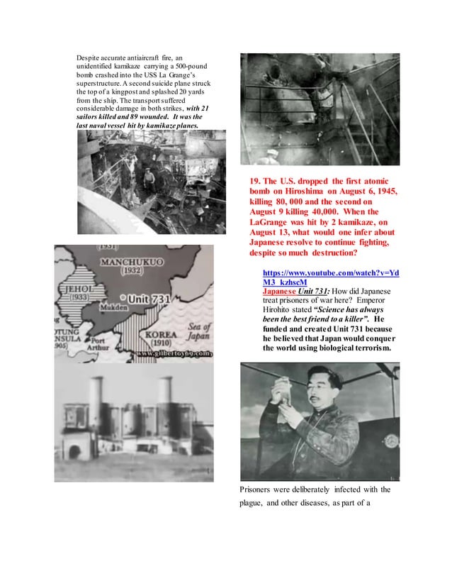 World War II; America Fights Back in the Pacific | DOCX