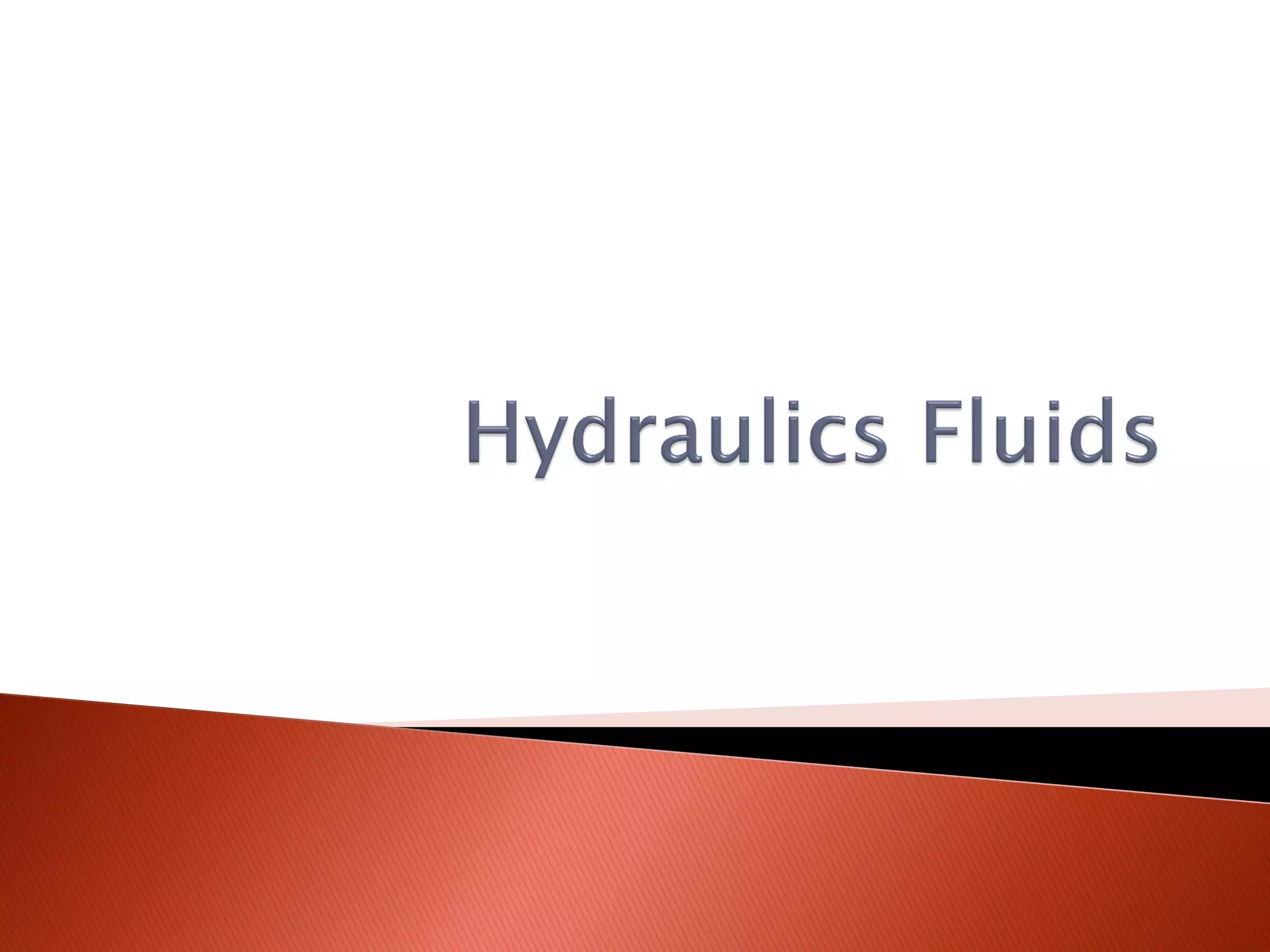 Week 2 1_hydraulics_fluids | PDF