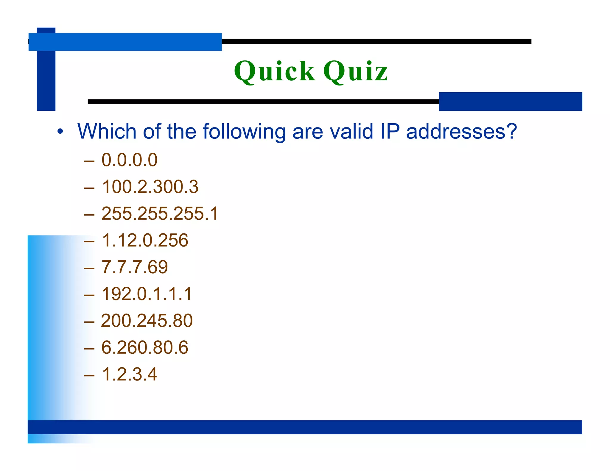 Introduction to Network Devices & Addressing Schemes | PPTX