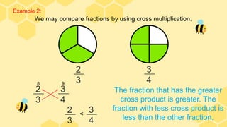 Mathematics 3 : Comparing and Ordering Fractions | PPTX