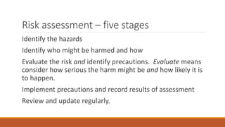 Week 25 on line section 2 risk assessment | PPT