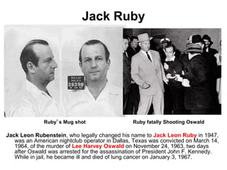JFK assassination | PPTX