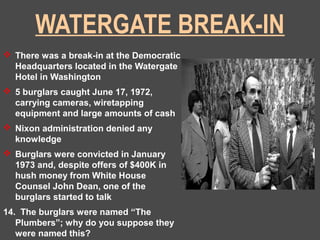 Nixon's Presidency; Testing the Superpower | PPT