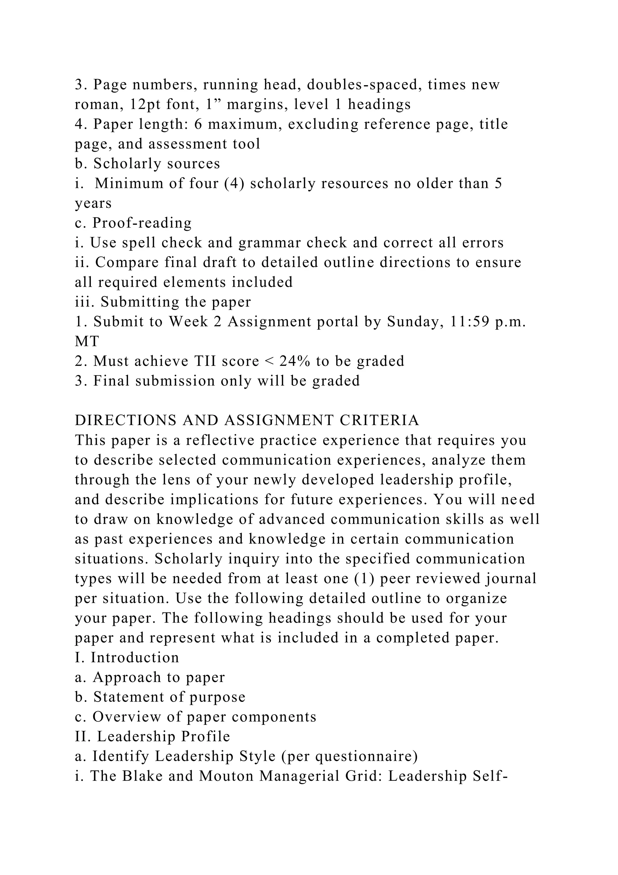 Week 2 Advanced Communication in Systems LeadershipAssign.docx
