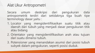 Anthropometry, Workstation, and Facilities Design | PPTX